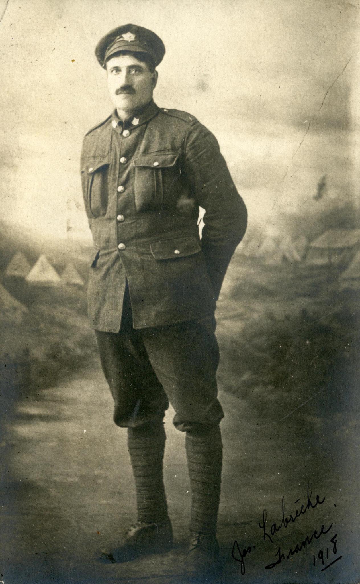 Pte Joseph Labreche – 139th Northumberland Overseas Battalion – Doing ...