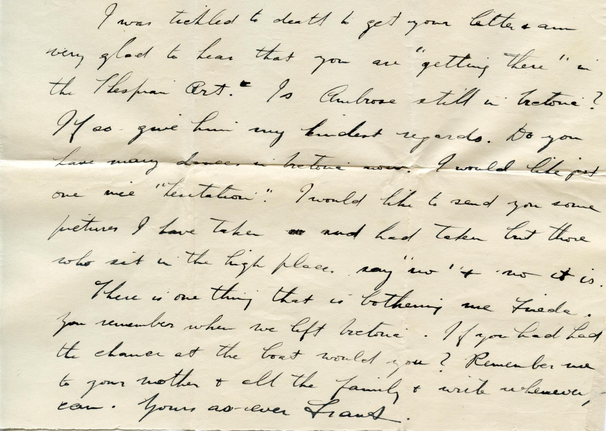 FMDunnLetter004 – Doing Our Bit