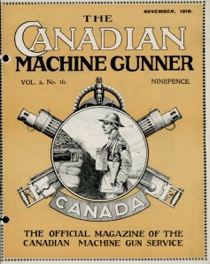 Trench Journals at LAC: The Canadian Machine Gunner – Doing Our Bit