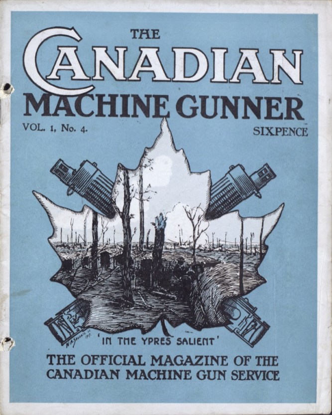Trench Journals at LAC: The Canadian Machine Gunner – Doing Our Bit