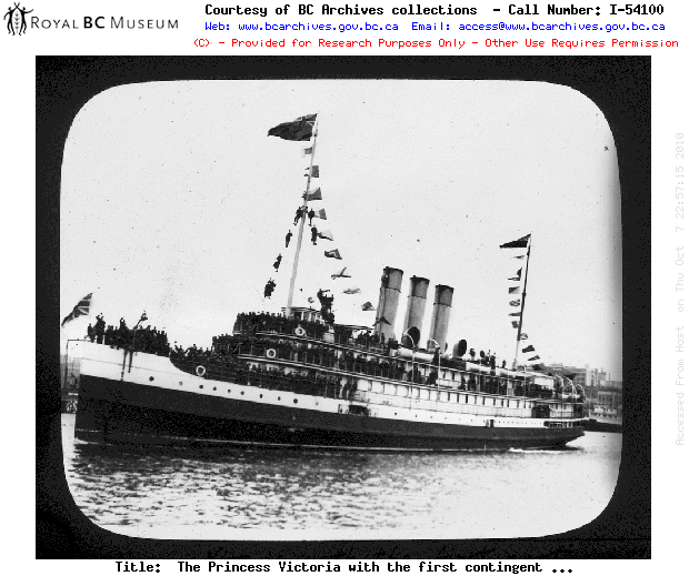 Victoria, BC in the First World War – Doing Our Bit